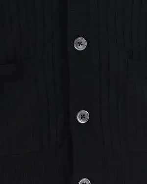 Thom Browne Ribbed Merino Wool Cardigan