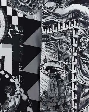 Versace Printed Silk Twill Shirt