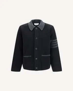 Thom Browne 4-bar Cotton Piqué Jacket