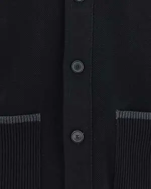 Thom Browne 4-bar Cotton Piqué Jacket - Black