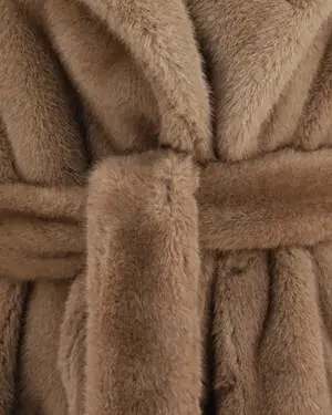 WEEKEND MAXMARA Miss Coat In Faux Fur