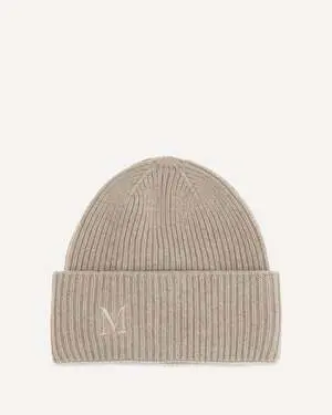Max Mara Retina Beanie - Beige