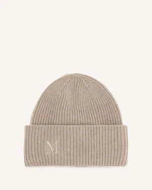 Max Mara Retina Beanie - Beige