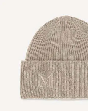 Max Mara Retina Beanie - Beige