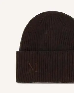 Max Mara Retina Beanie - Brown