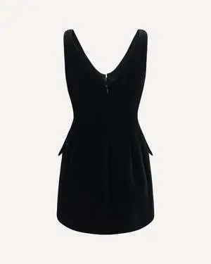 Max Mara Tefrite Structured V-neck Dress Feale