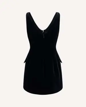Max Mara Tefrite Tructured V-neck Dre
