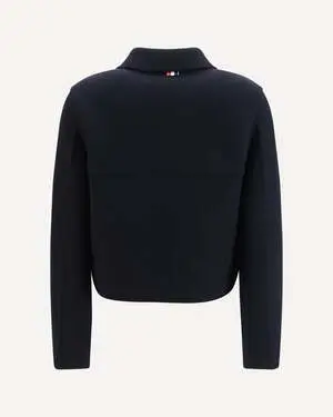 Thom Browne Cropped Virgin Wool Jacket