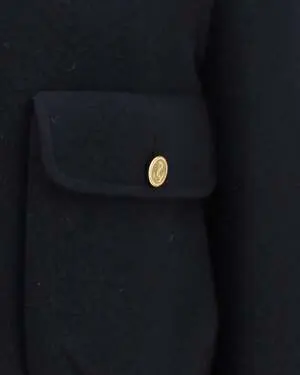 Thom Browne Cropped Virgin Wool Jacket