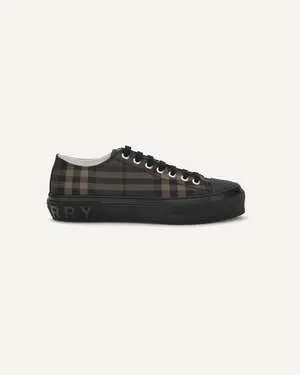 Burberry Jack Check Nylon-blend Sneakers