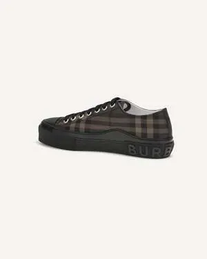 Burberry Jack Check Nylon-blend Sneakers