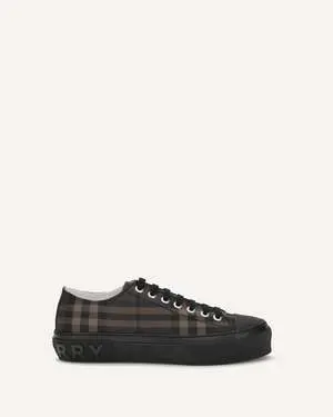 Burberry Jack Check Nylon-blend Sneakers