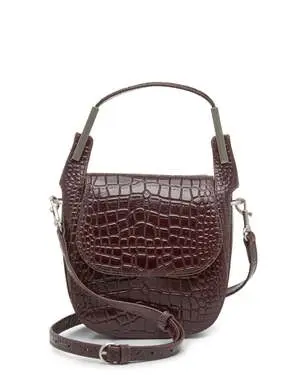 Vince Camuto Noli Crossbody Bag - Pomegranate Leather