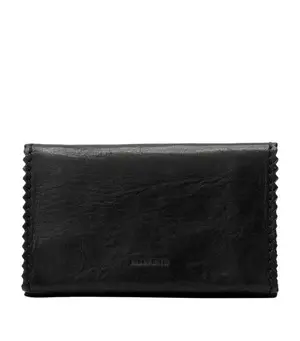 ALLSAINTS Leather Siloh Wallet - Black