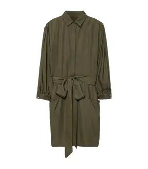 ALLSAINTS Noora Shirt Dress - Brown