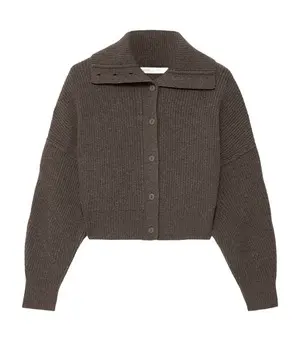 ALLSAINTS Wool Caron Collared Cardigan