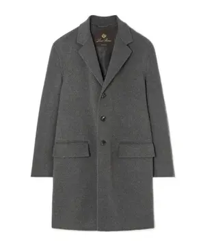 Loro Piana Long-sleeved Coat - Grey