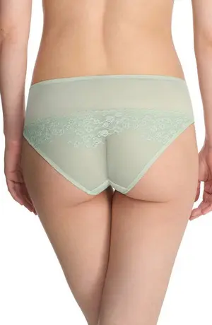 Natori Cherry Blossom Lace Briefs - Meadow