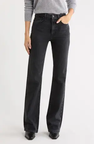 Paige Stevie High Waist Bootcut Jeans - Rush