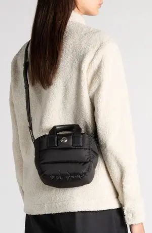 Moncler Micro Caradoc Crossbody Bag - Black