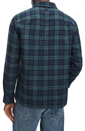 Rag & Bone Cpo Flannel Shirt Jacket