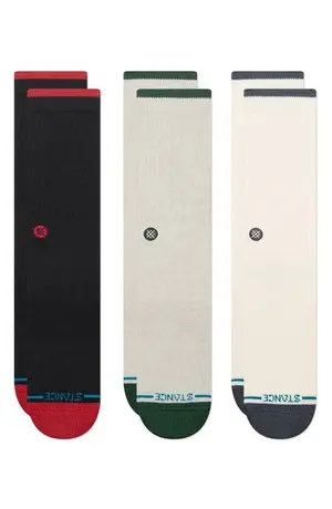 Stance Toner Assorted 3-pack Crew Socks