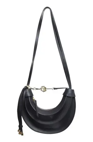 Farm Rio Small Leather Banana Crossbody Bag