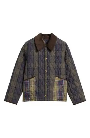 Barbour Tartan Reimagined Icon Quilted Jacket