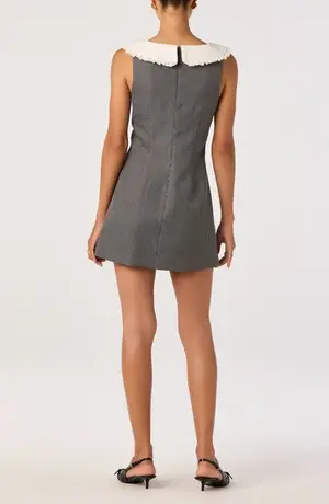 Astr The Label Betha Check Minidress
