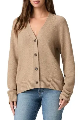 Paige Hikari V-neck Cardigan - Barley