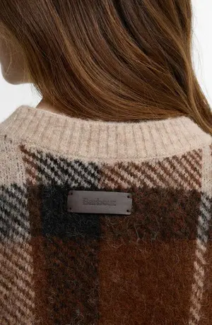 Barbour Glendyn Plaid Crewneck Sweater