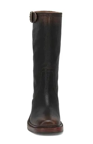 THE FRYE COMPANY Kate Moto Mid Leather Boot