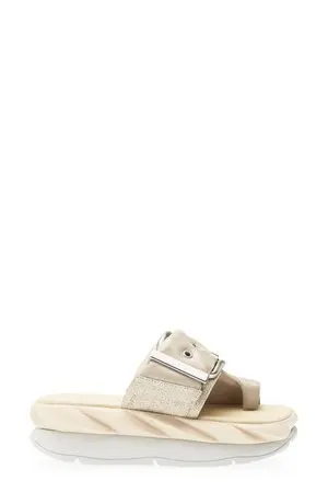 4CCCCEES Mellow Glow Leather Slide Sandal