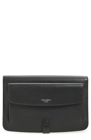 Dolce & Gabbana Calfskin Leather Wallet - Black
