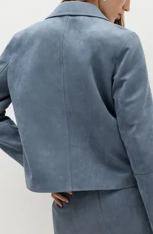 M&s Faux Suede Jacket