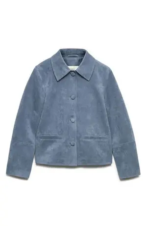 M&s Faux Suede Jacket