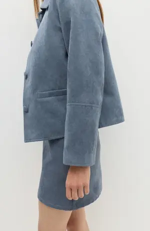 M&s Faux Suede Jacket