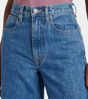 SLVRLAKE Eva High-rise Wide-leg Jeans
