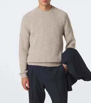 Thom Sweeney Wool And Yak-blend Sweater