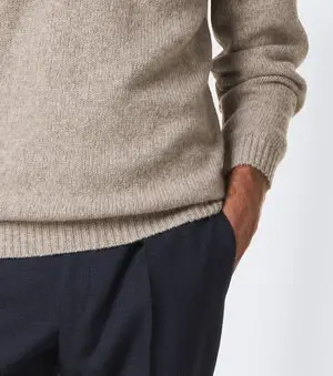 Thom Sweeney Wool And Yak-blend Sweater