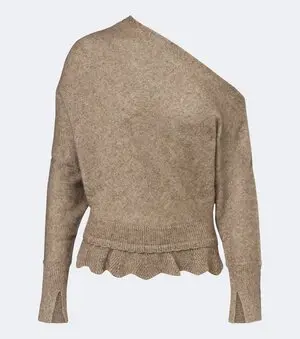 XU ZHI Ruffled Asymmetric Sweater