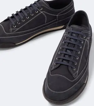 John Lobb Court Leather Low-top Sneakers