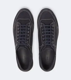 John Lobb Court Leather Low-top Sneakers