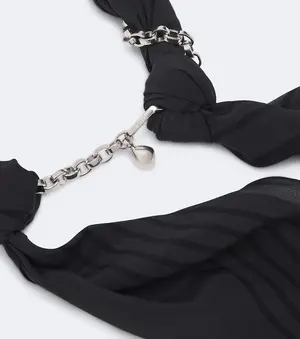 TOTEME Chain-detail Silk Scarf