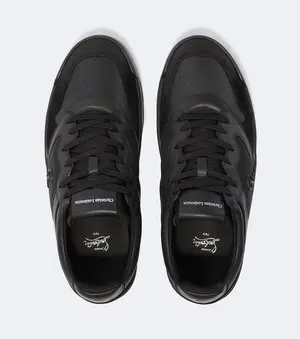 CHRISTIAN LOUBOUTIN Bsktball 1 Retro Leather Sneakers