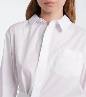 Sacai Cotton-blend Poplin Shirt