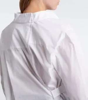 Sacai Cotton-blend Poplin Shirt