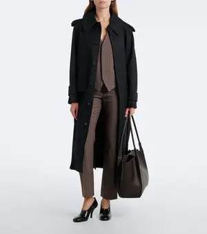 Victoria Beckham Pinstripe Straight Pants