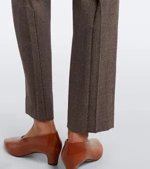 Victoria Beckham Pinstripe Straight Pants