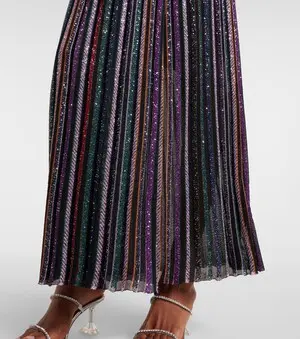 Missoni Sequined Striped Gown